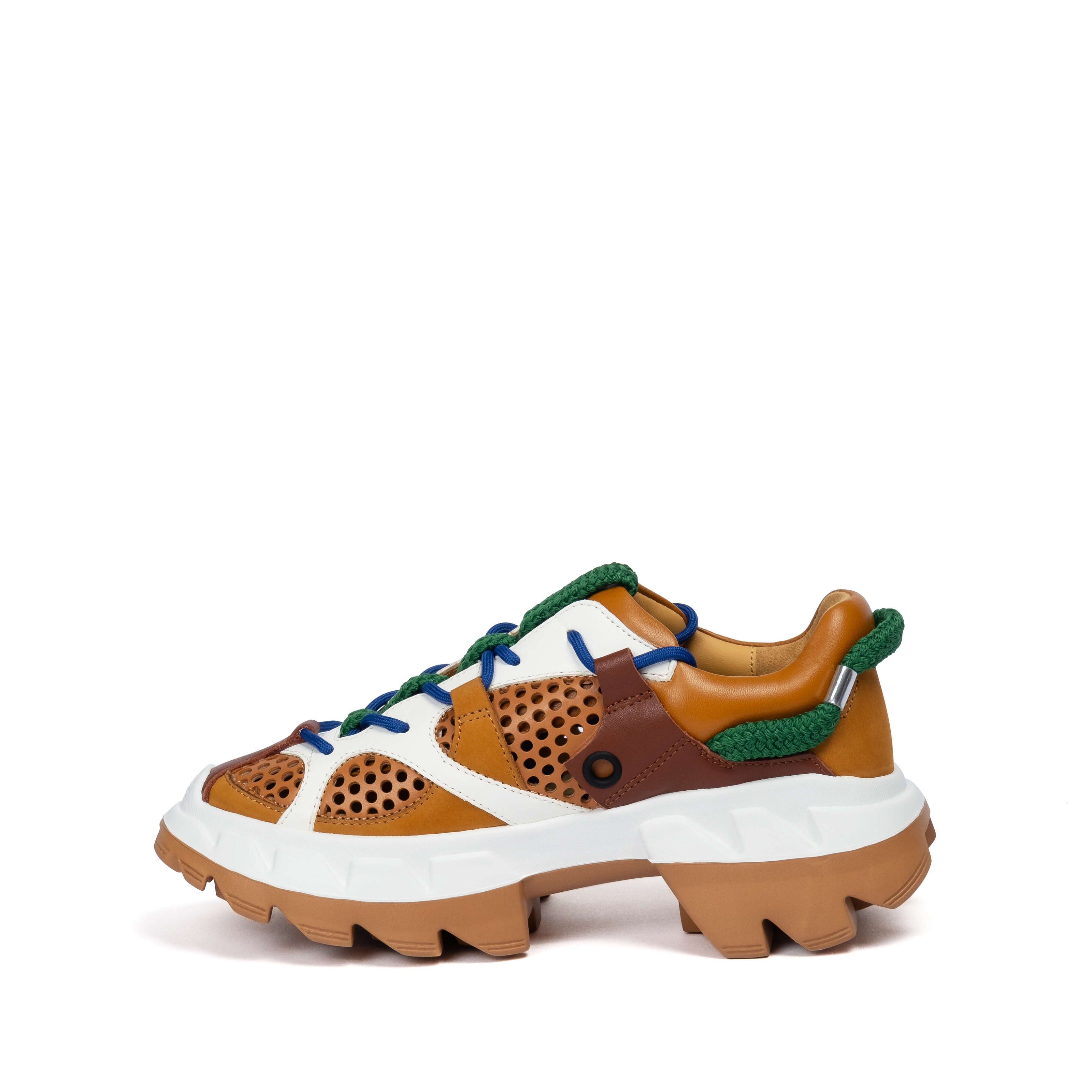 ARKO JUNGLE TAN I Brown summer sneakers for women