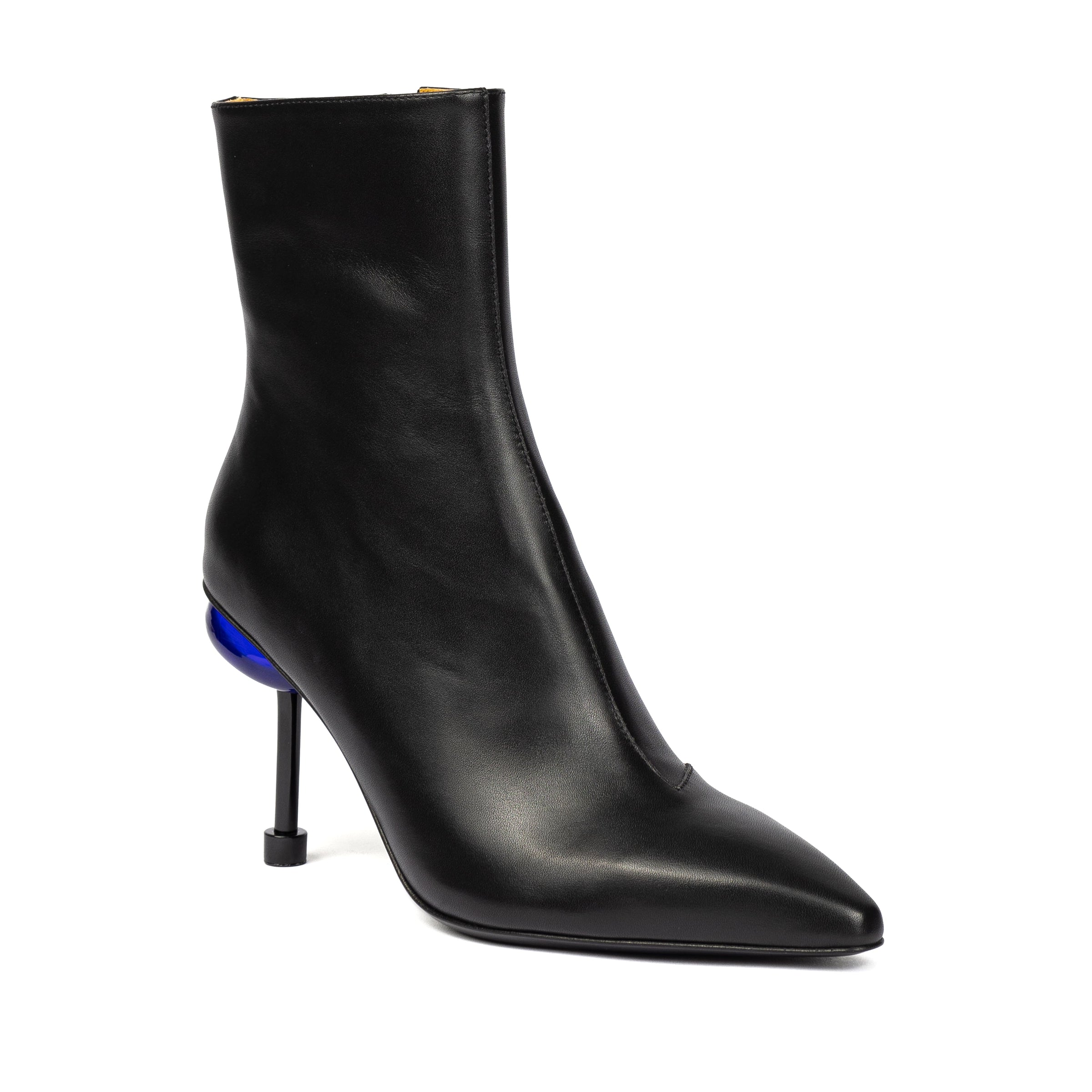 High-heeled pointy boots Osha Nox Hi Black | 4CCCCEES